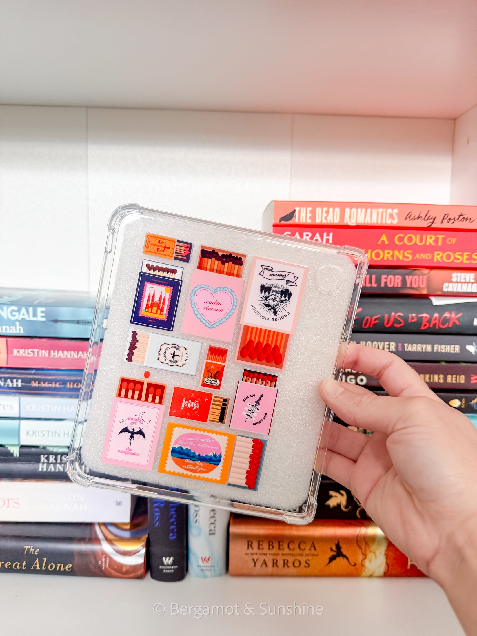 4W Match Box E reader Case | Bergamot & Sunshine