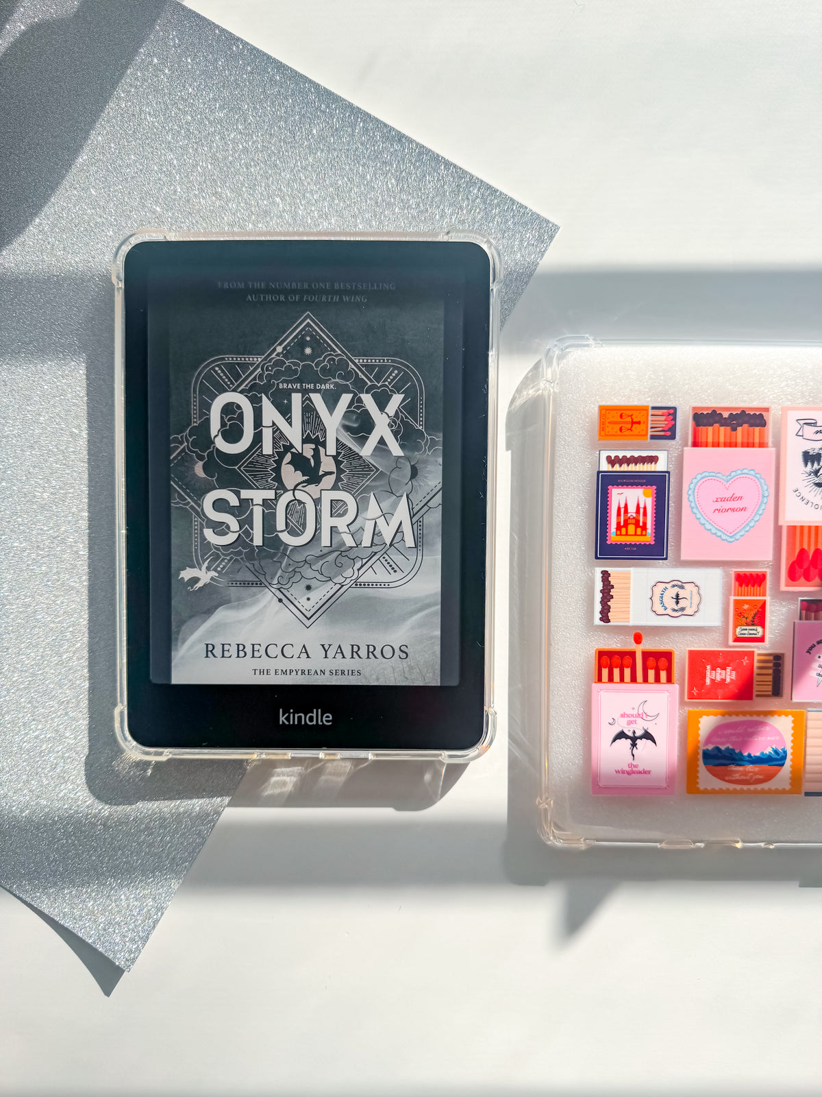 4W Match Box E reader Case | Bergamot & Sunshine