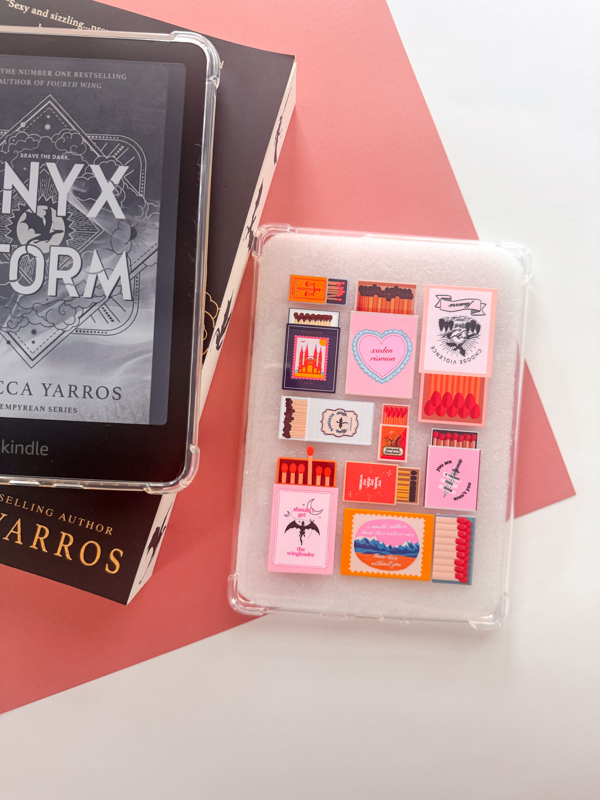 4W Match Box E reader Case | Bergamot & Sunshine